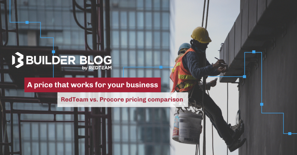 RedTeam vs. Procore: Pricing Comparison